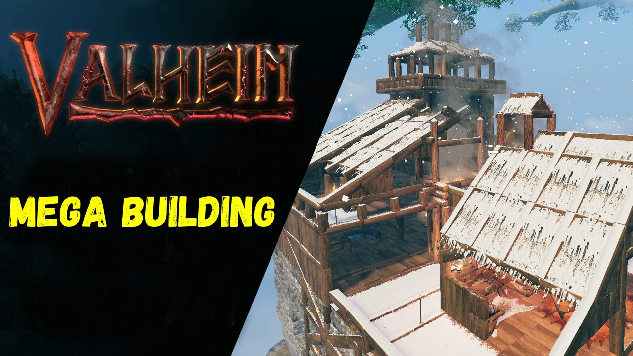Valheim - MEGA BUILD - GamegtxRJ - YouTube