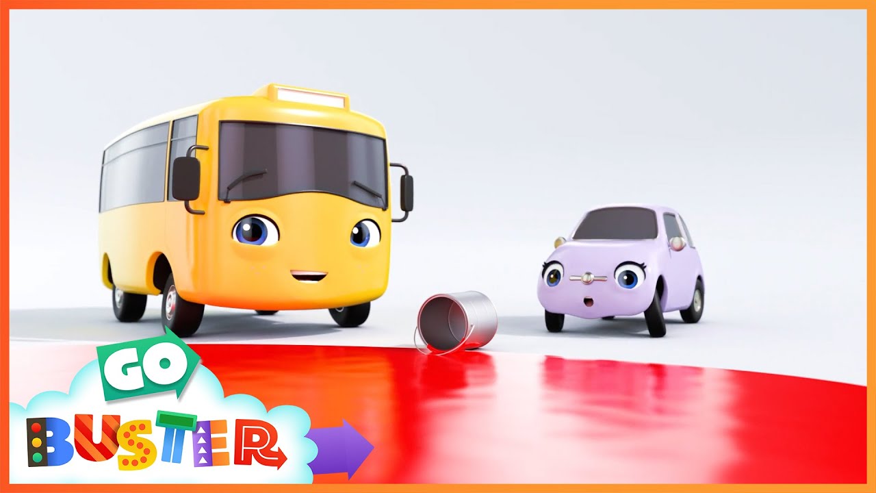 Buster Teaches Shapes | Buster and Friends | Kids Cartoons | Children's ...