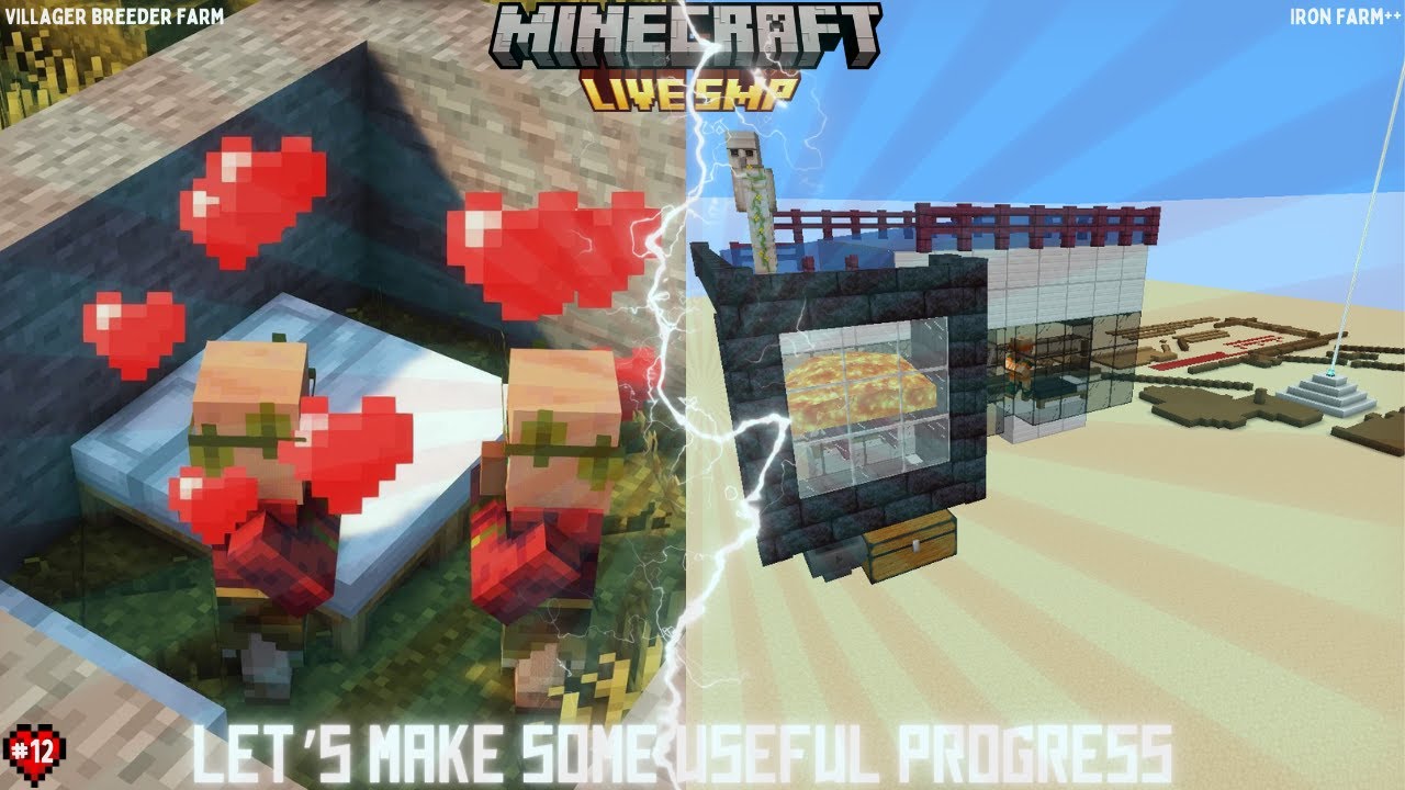 Let's make some useful things in our SMP | MINECRAFT LIVE SMP | #12 | # ...