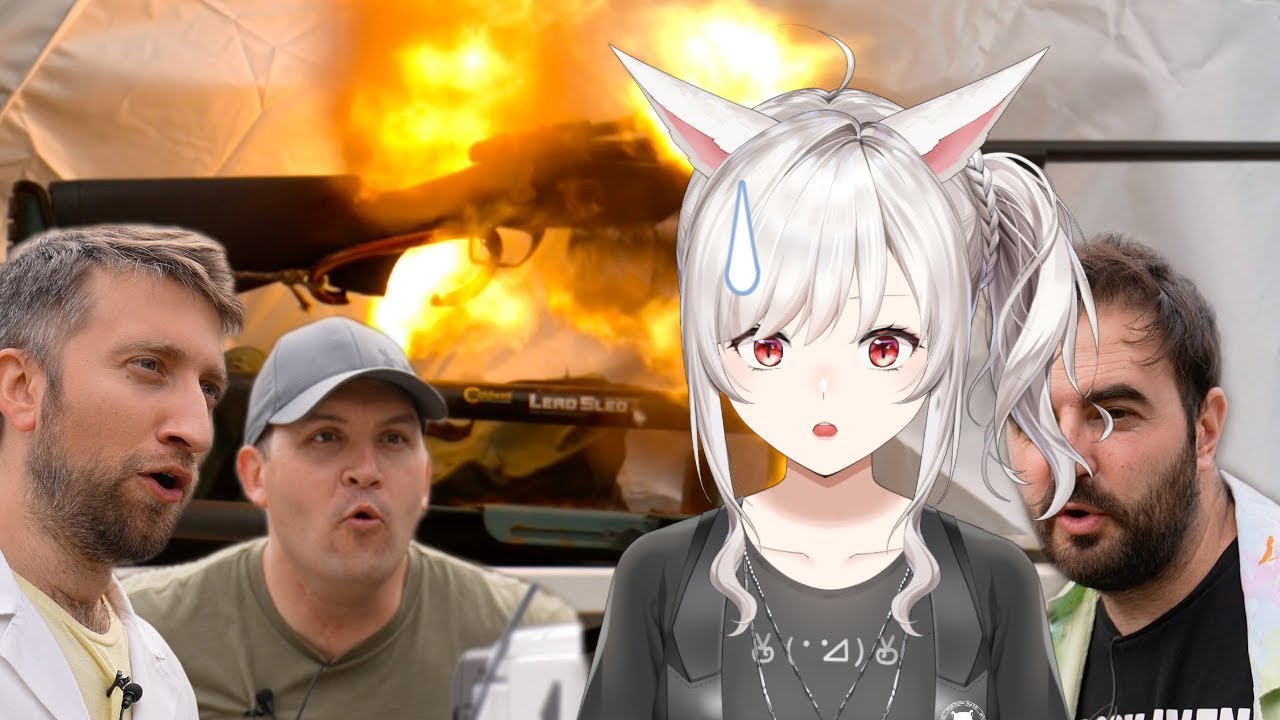 Gun Exploding at 187,000fps || Slo Mo Guys ft. Kentucky Ballistics react - YouTube