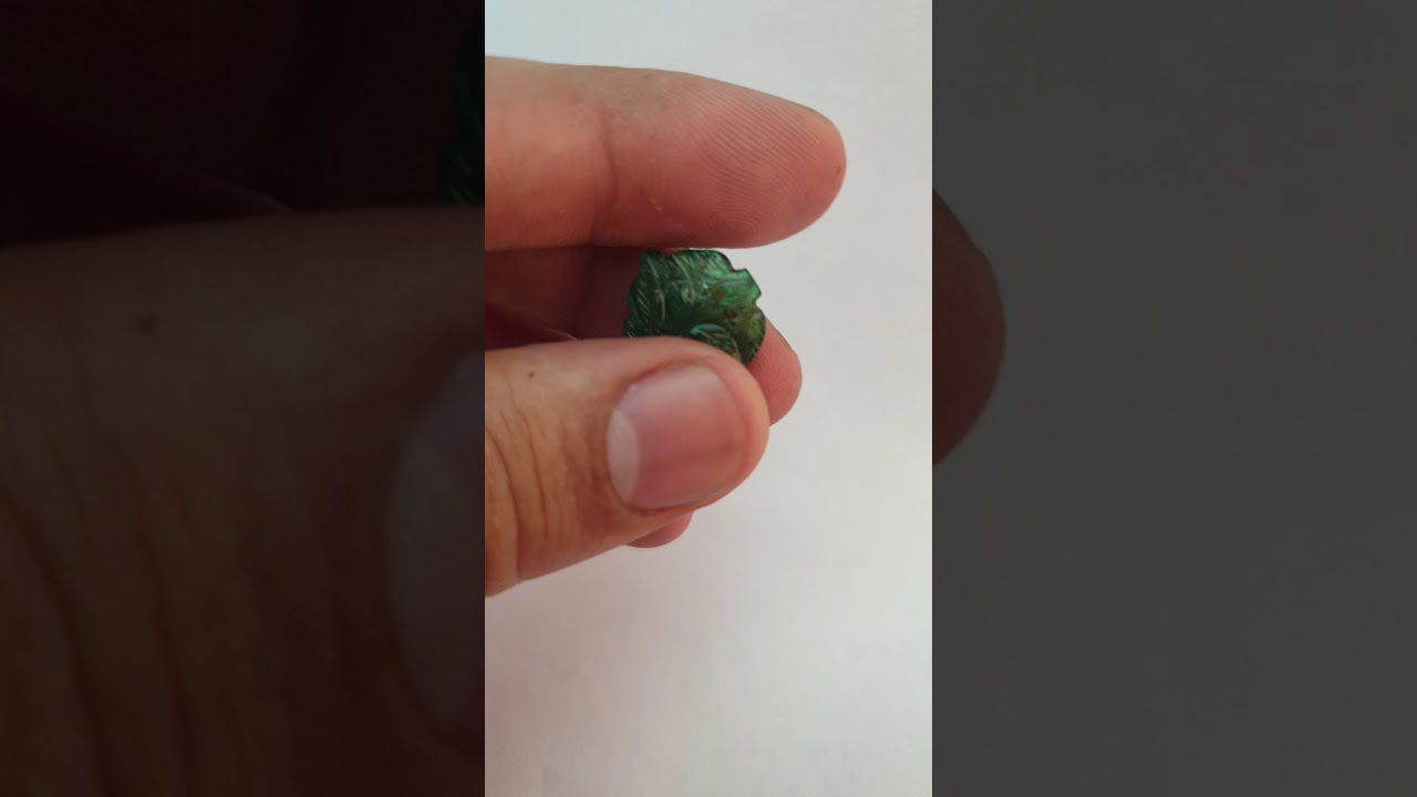Emerald Carving - YouTube