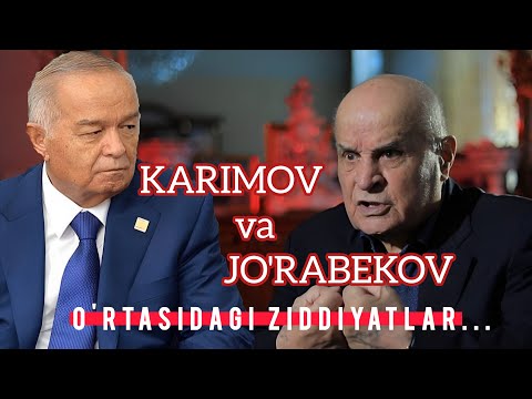 ISLOM KARIMOV VA JO'RABEKOV O'RTASIDAGI ZIDIYATLAR...