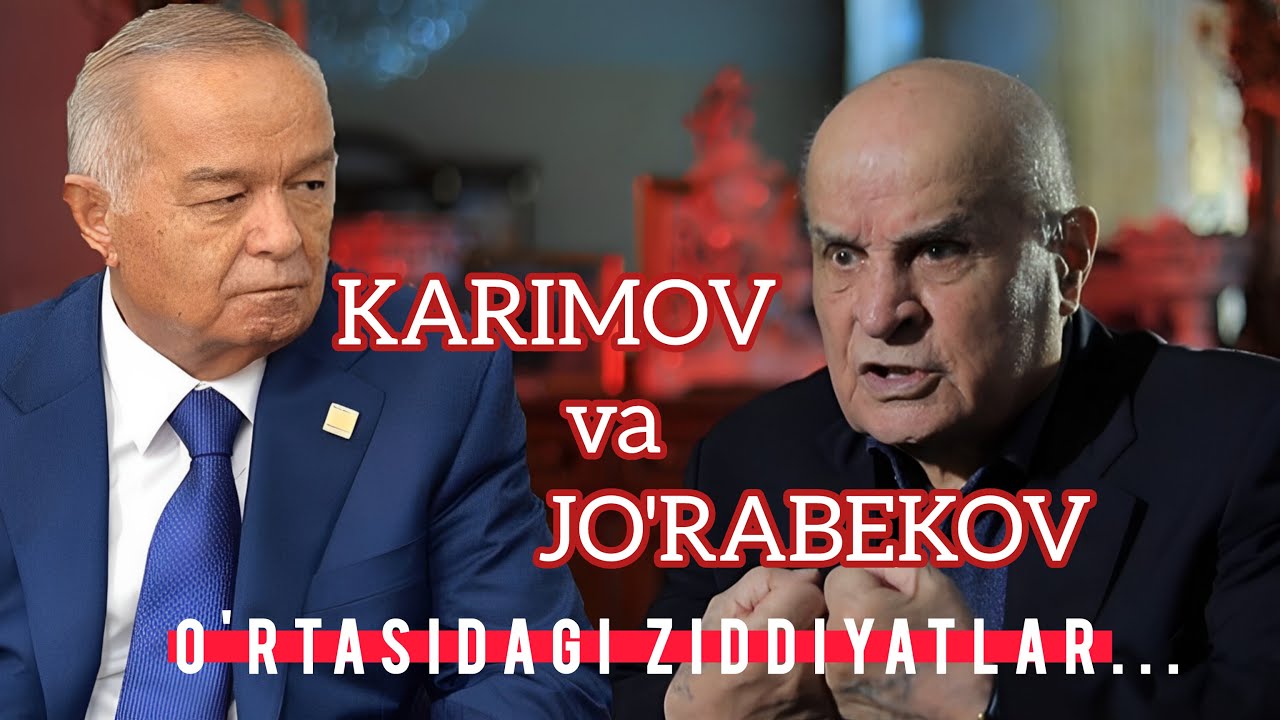 ISLOM KARIMOV VA JO'RABEKOV O'RTASIDAGI ZIDIYATLAR... - YouTube
