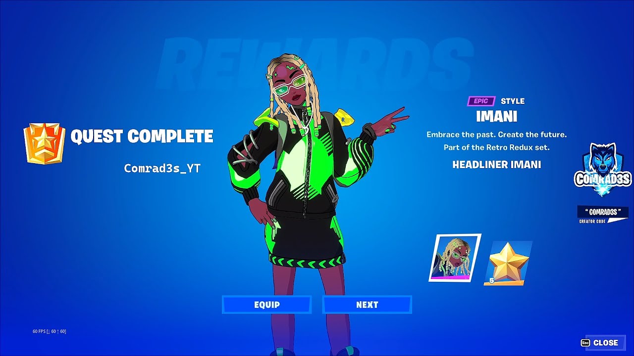 Complete Guide to unlock Headliner Imani Style in Fortnite - Complete ...