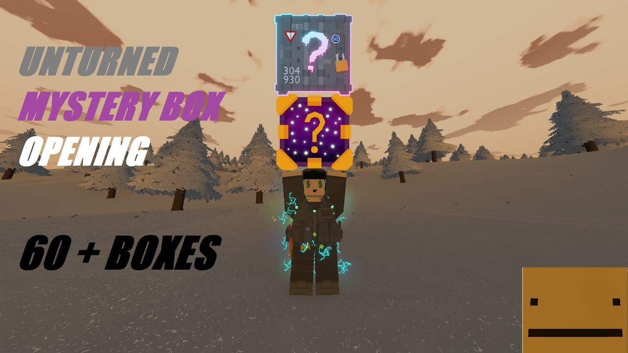 UNTURNED MYSTERY BOX OPENING 60 + BOXES - YouTube