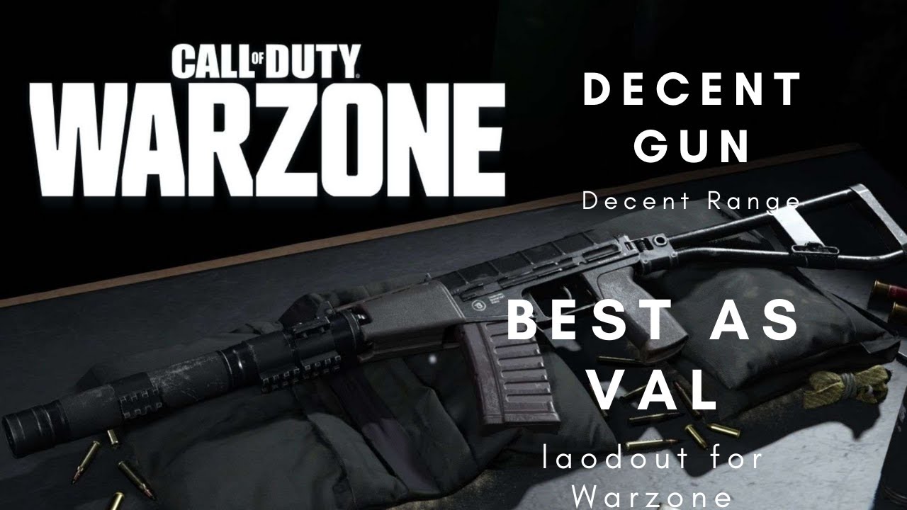 Best AS Val Set up for Warzone | Modern Warfare Warzone | - YouTube