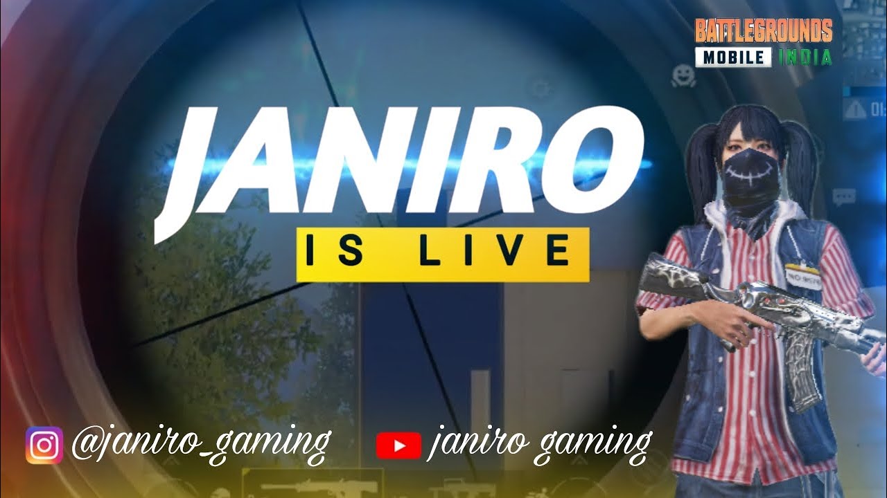 RUSH GAMEPLAY || JANIRO LIVE || BGMI LIVE || BGMI LIVE STREAM || JANIRO ...