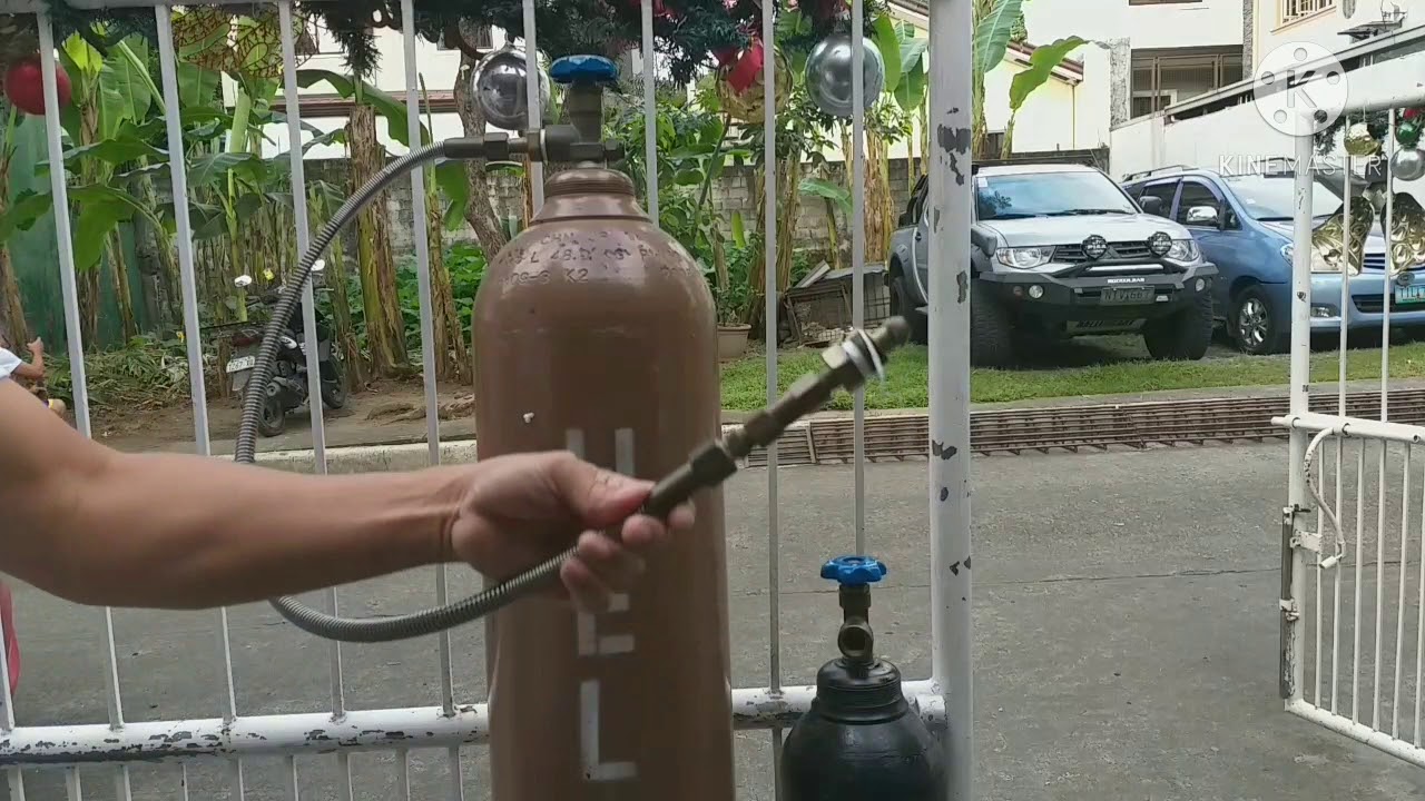 How to refill Medium Size Helium Cylinder ? | Vlog #0747 - YouTube