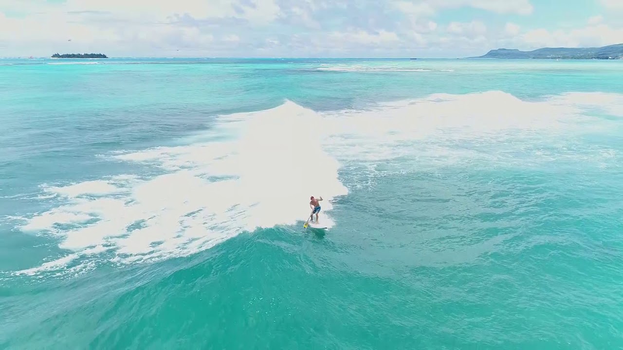 Saipan Micro Beach SUP Challenge 2018 Day 2 - YouTube