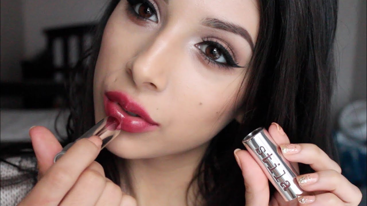 Stila Color Balm Lipstick Swatches Opal | Lipstutorial.org