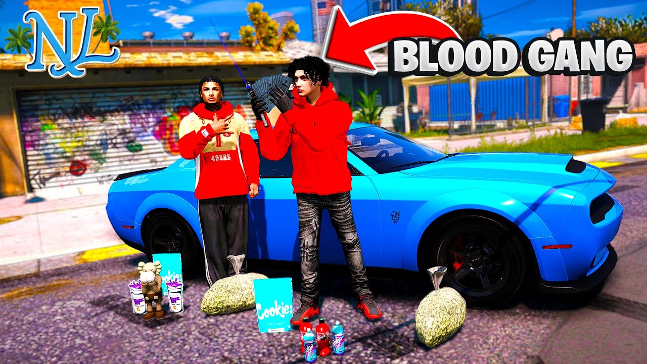 I Joined the BLOOD GANG in GTA 5 RP - YouTube
