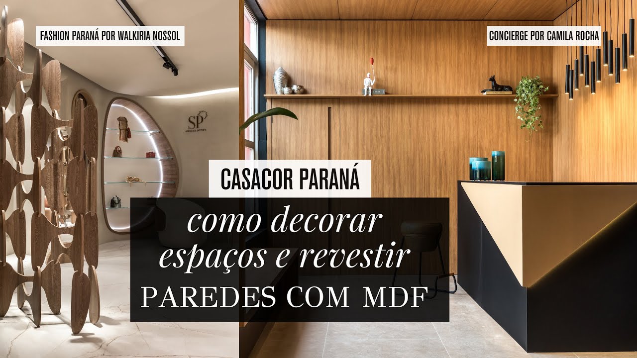 COMO USAR MDF EM PAREDES E MÓVEIS - YouTube