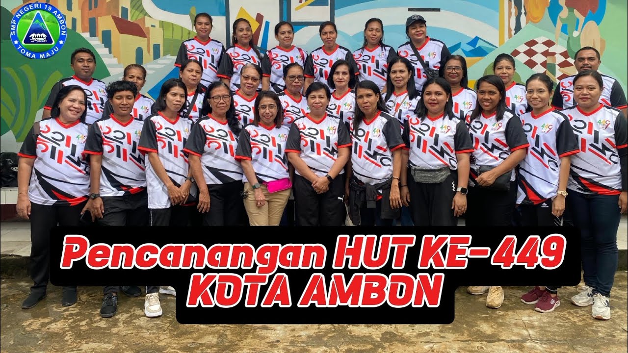 Pencanangan HUT Ke-449 KOTA AMBON - YouTube