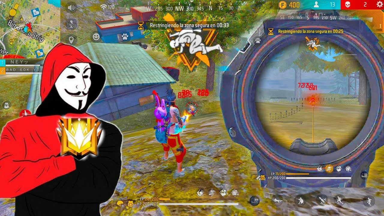 GARENA ME BANEARA LA CUENTA POR DAR ESTOS TIROS en FREE FIRE | BAD FREE ...