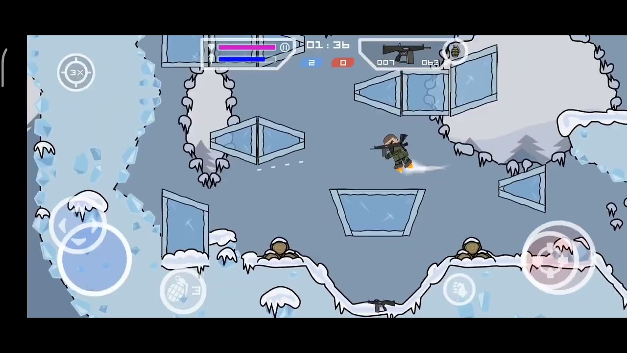 mini militia game - YouTube