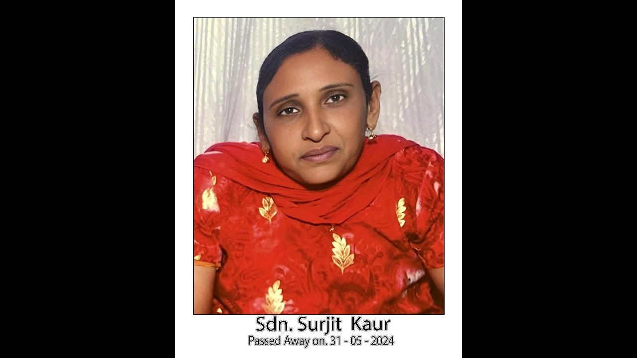 🔴 LIVE// BHOG Late Sardarni Surjit kaur (09-06-2024) - YouTube