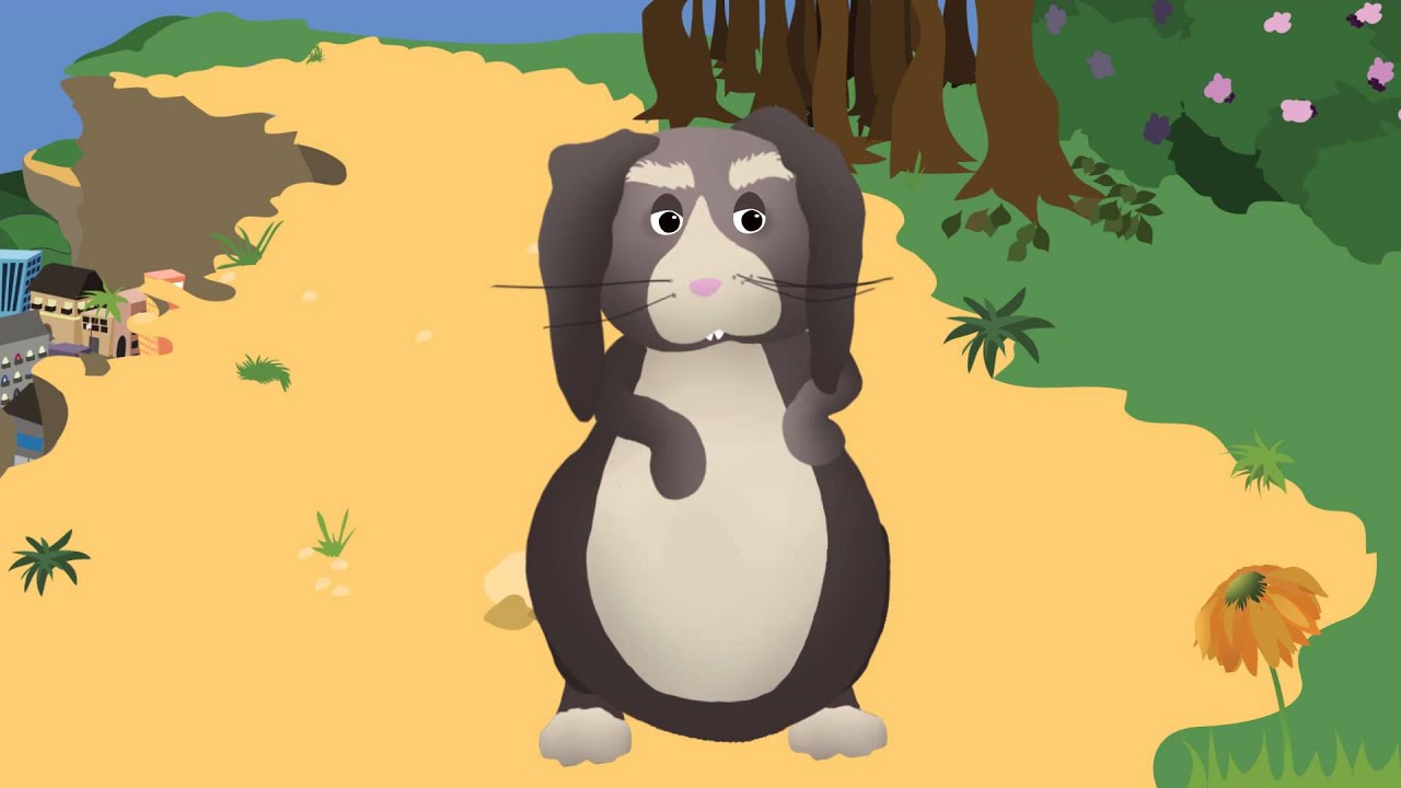 Rabbit Jumping Animation - YouTube