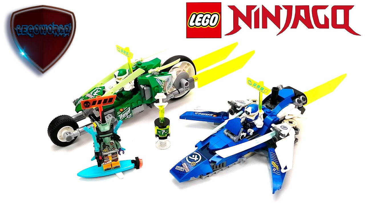LEGO NINJAGO 71709 Jay and Lloyd's Velocity Racers - YouTube