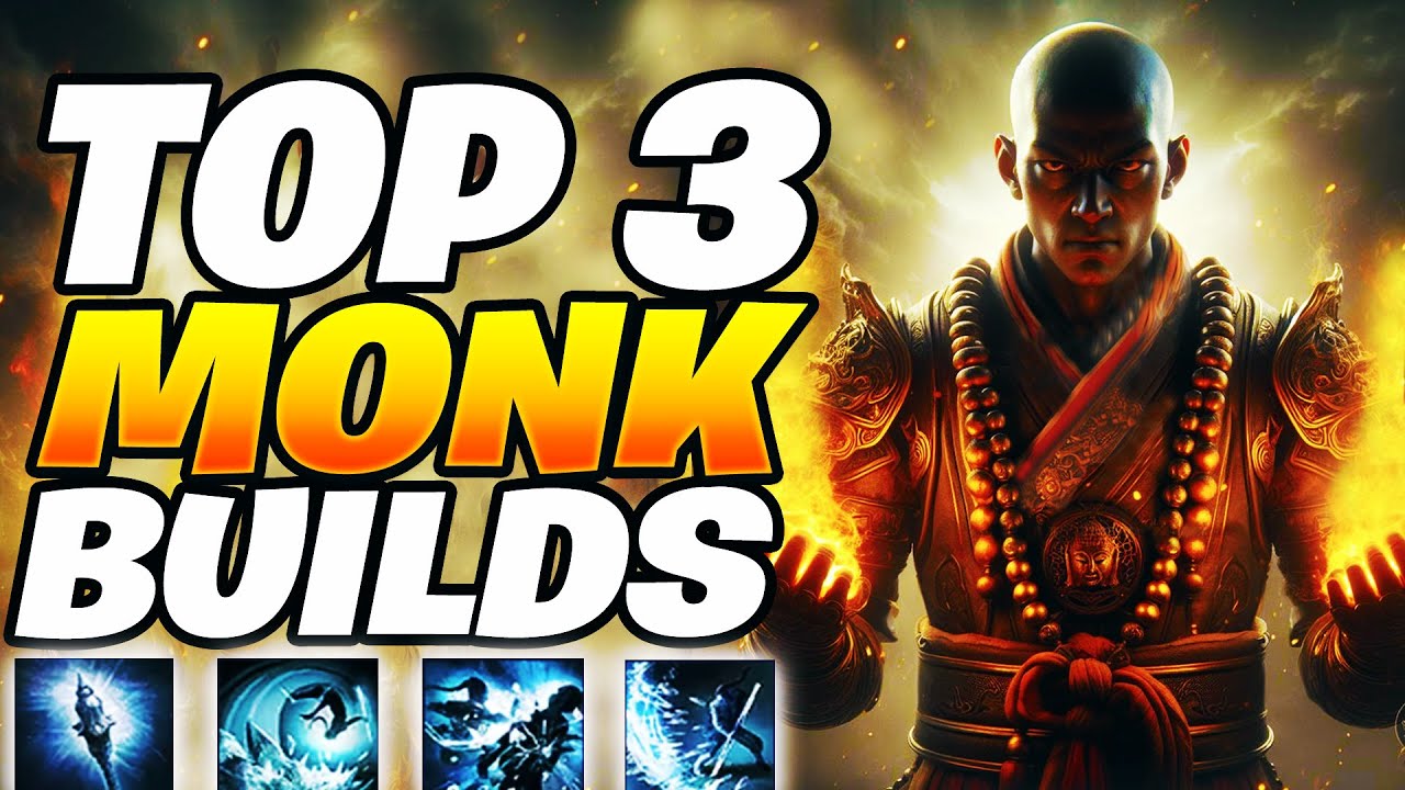 TOP 3 Best MONK Builds In POE 2! Path of Exile 2 Monk Builds (POE 2 ...