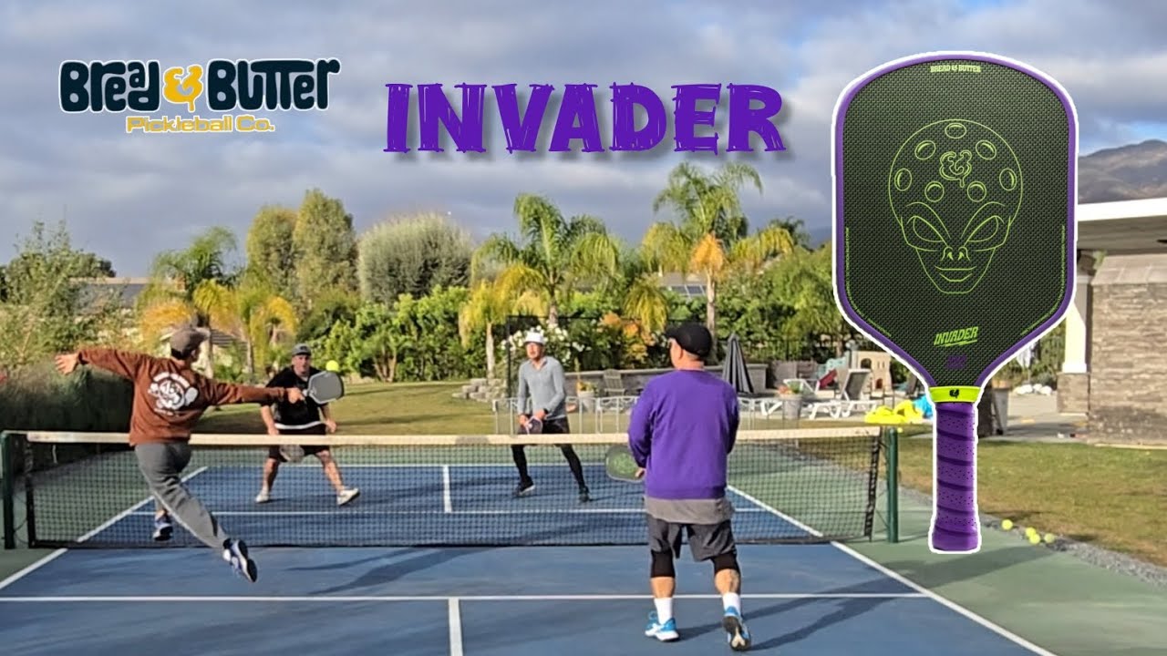 Test Drive: Bread & Butter Invader Pickleball Paddle / Tournament Prep ...