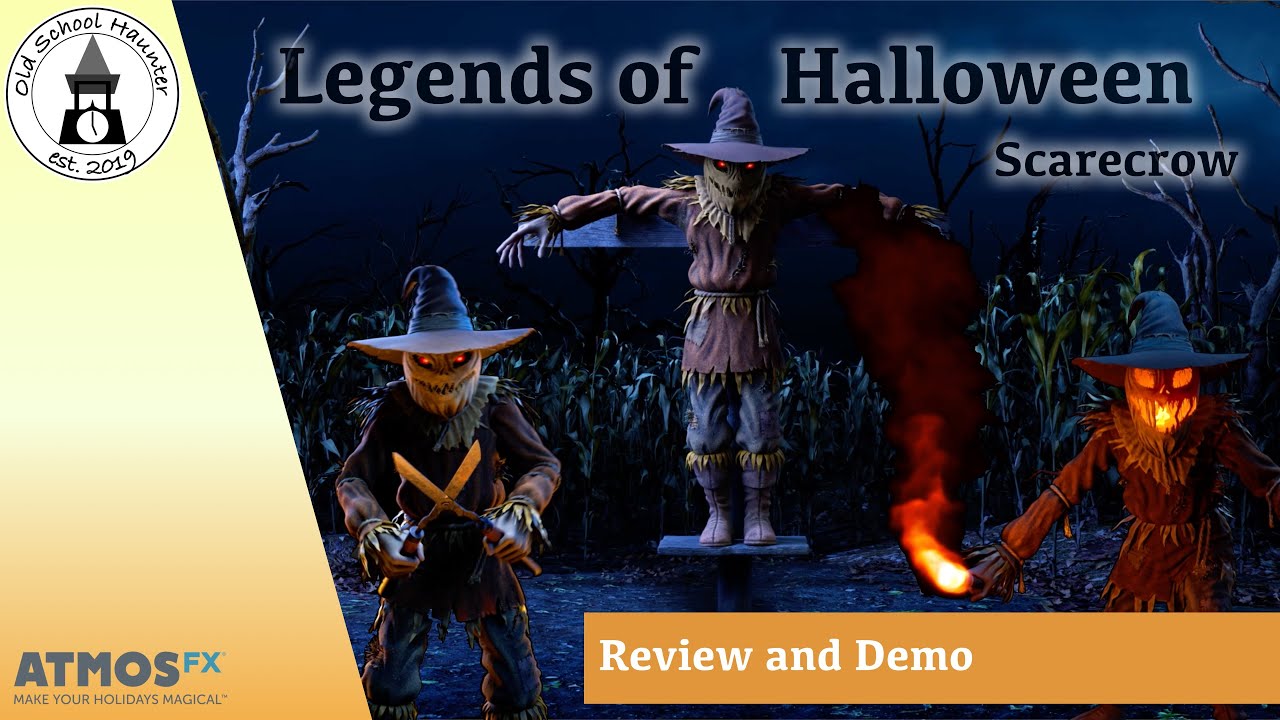 Horror Scarecrow 2024! AtmosFX Legends of Halloween [Halloween 2024 ...