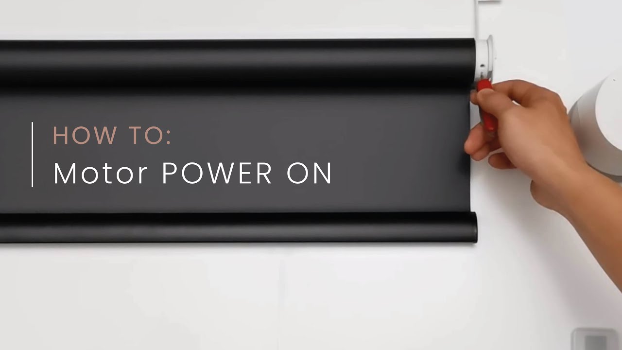 How to Motor Power On - YouTube