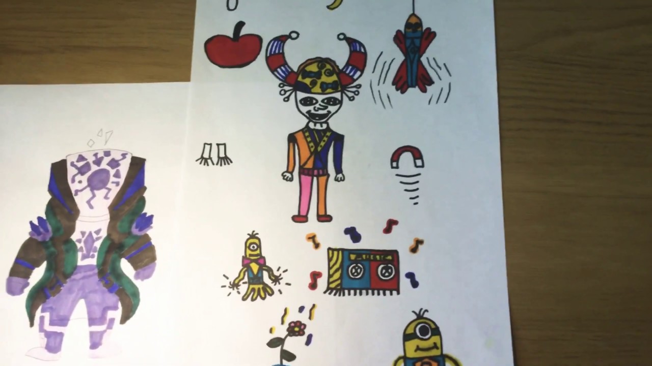 I finished my drawings!! - YouTube