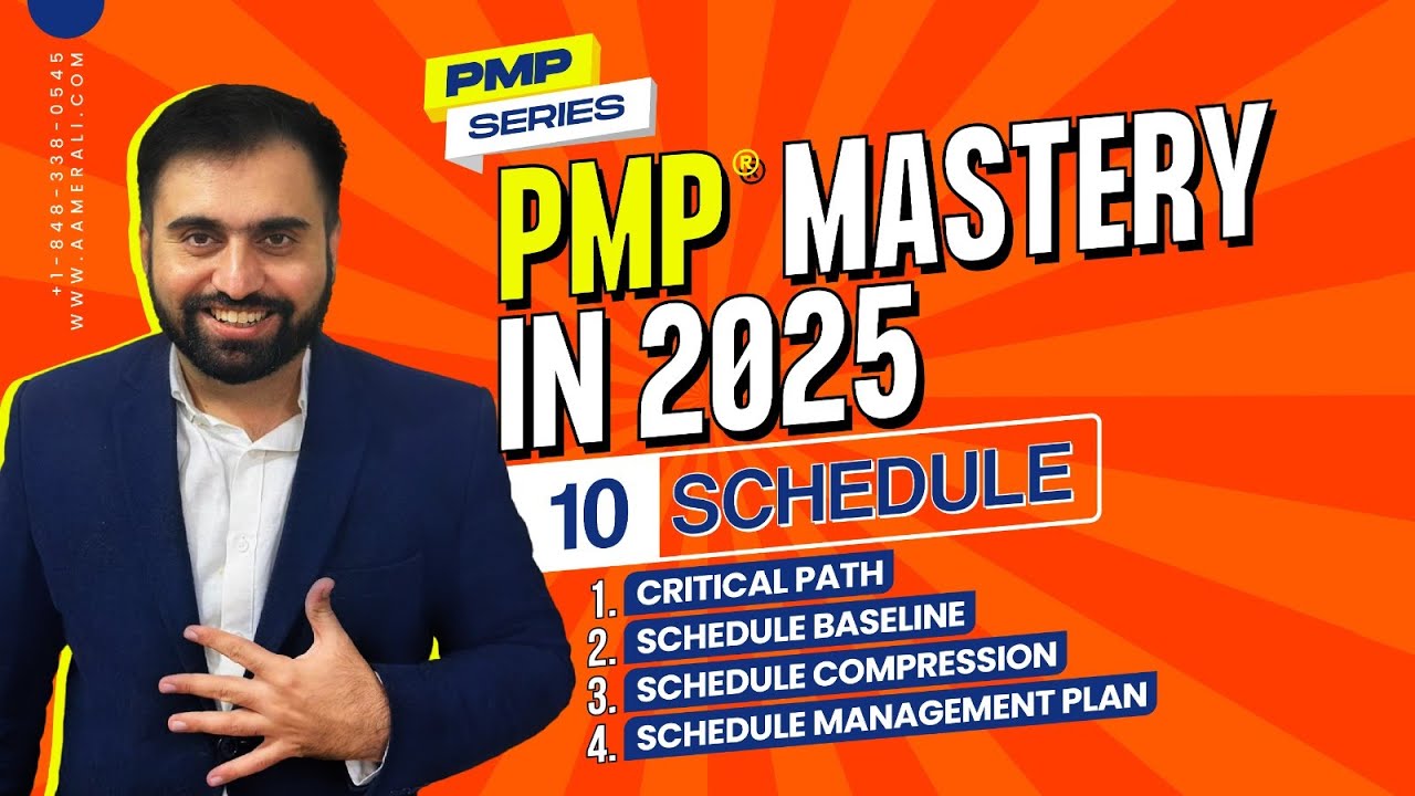 What you need to know about Schedule in #PMP? | PMP Mastery Schedule ...