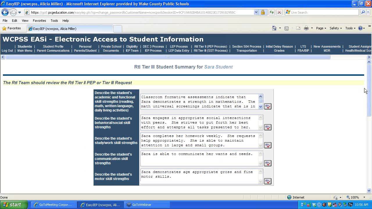 Tier III Student Summary1 - YouTube