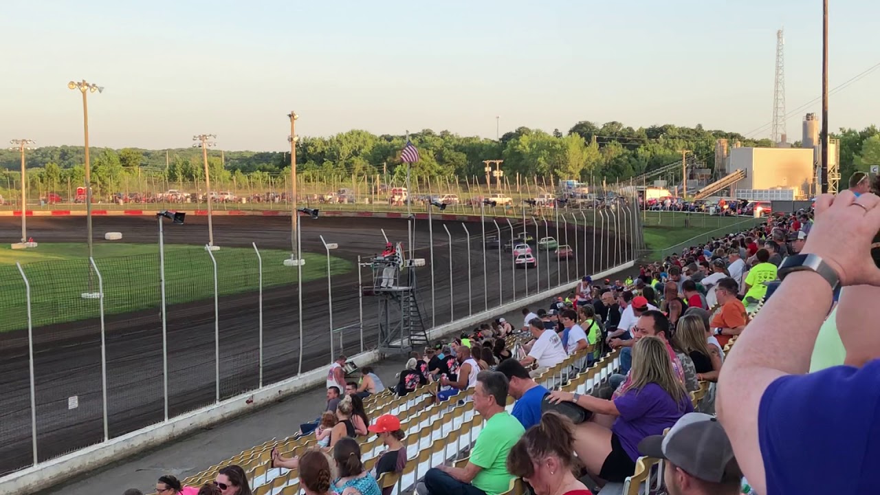 Lakeside Speedway Heat Race 6/29/2018 - YouTube