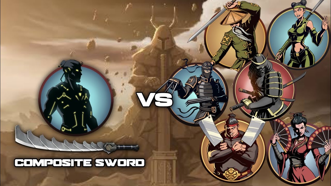 Composite Sword Vs Gates Of Shadow | Shadow vs All Bosses | Get ...