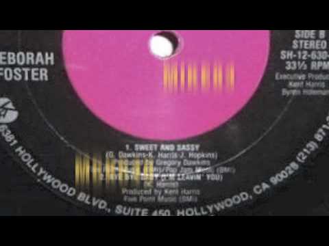MC - Deborah Foster - Sweet and sassy - YouTube