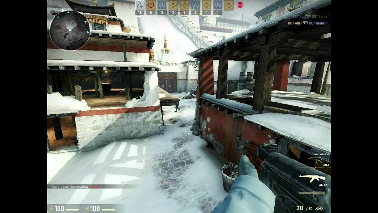 Counter-Strike: Global Offensive Bots Gameplay - YouTube