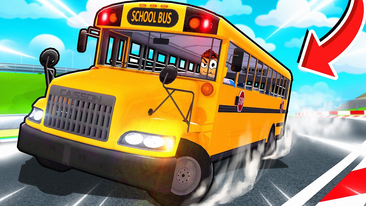 Can The NEW SCHOOL BUS DRIFT In Car Dealership Tycoon!? - YouTube