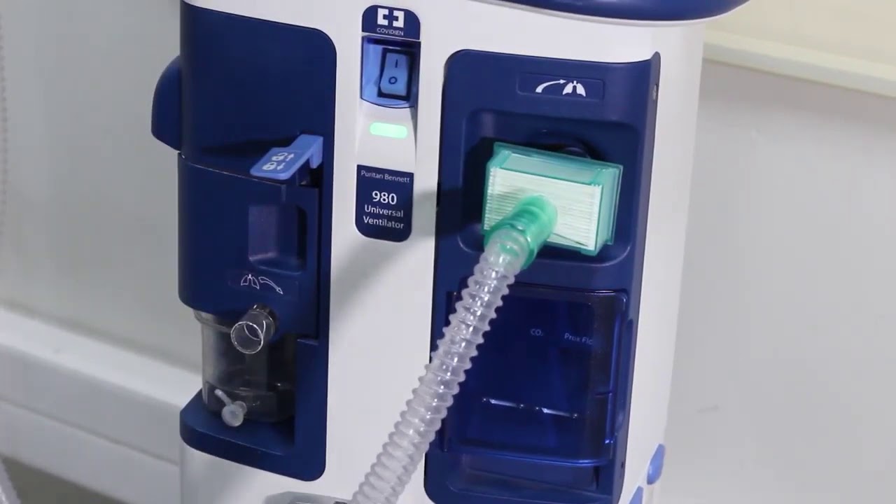 Ventilador Mecanico PB980 V1: Partes y armado. Filtro exhalatorio - YouTube