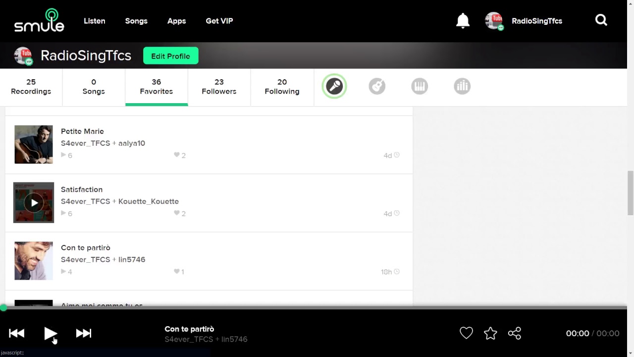 En live de smule .com - YouTube