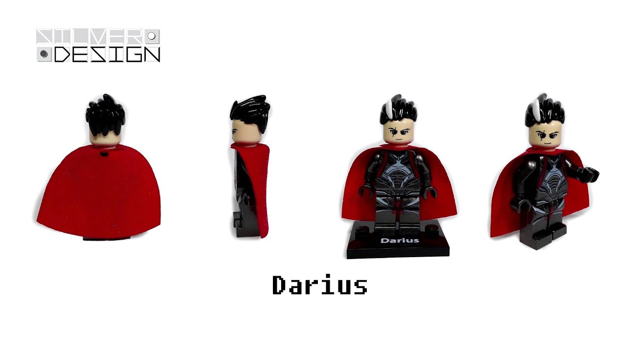 레고 커스텀 리그 오브 레전드 다리우스 lego custom minifigures league of legends Darius ...
