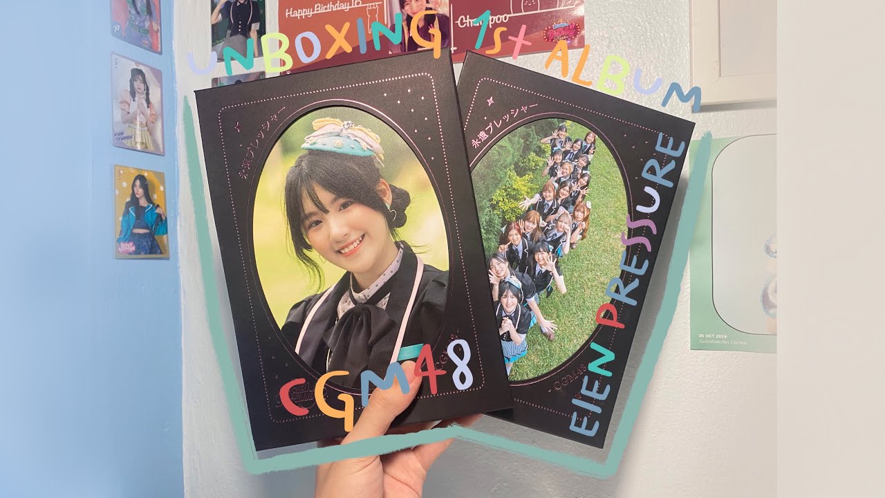🎄“Eien Pressure” UNBOXING 1st ALBUM CGM48🎄 - YouTube