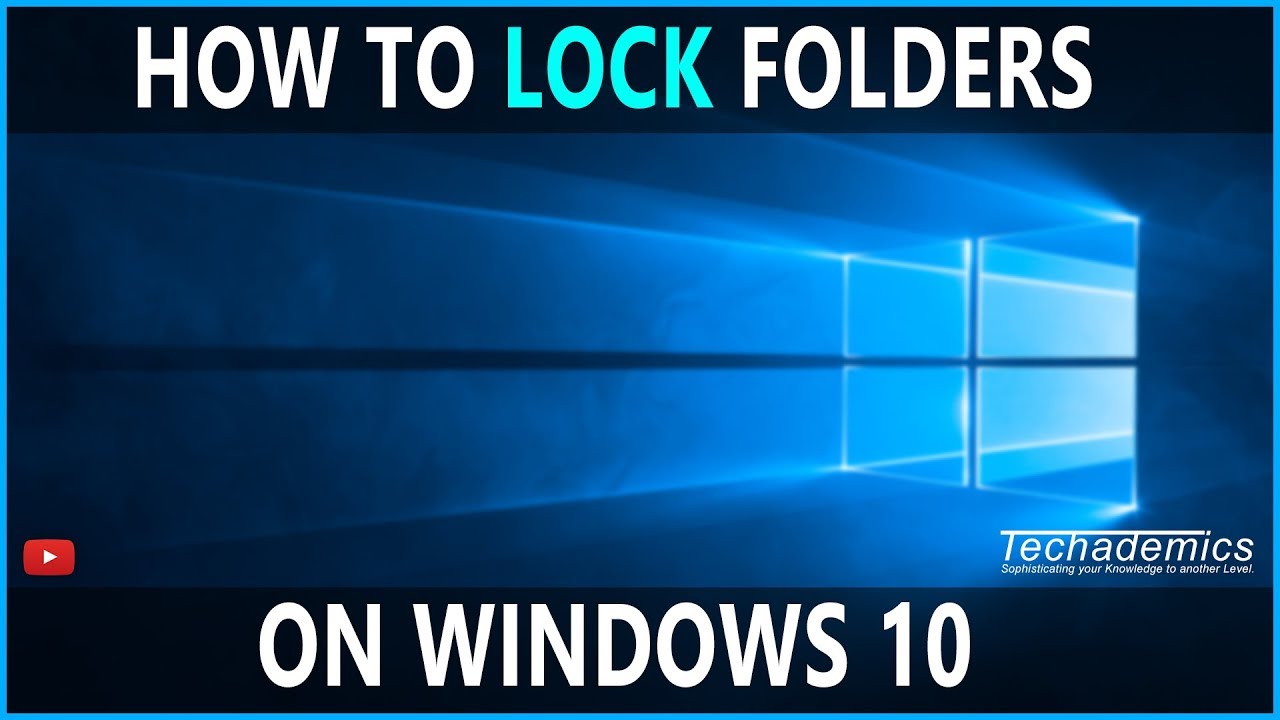 How To: Lock A Folder In Computer | How To: Create Password For Folder ...
