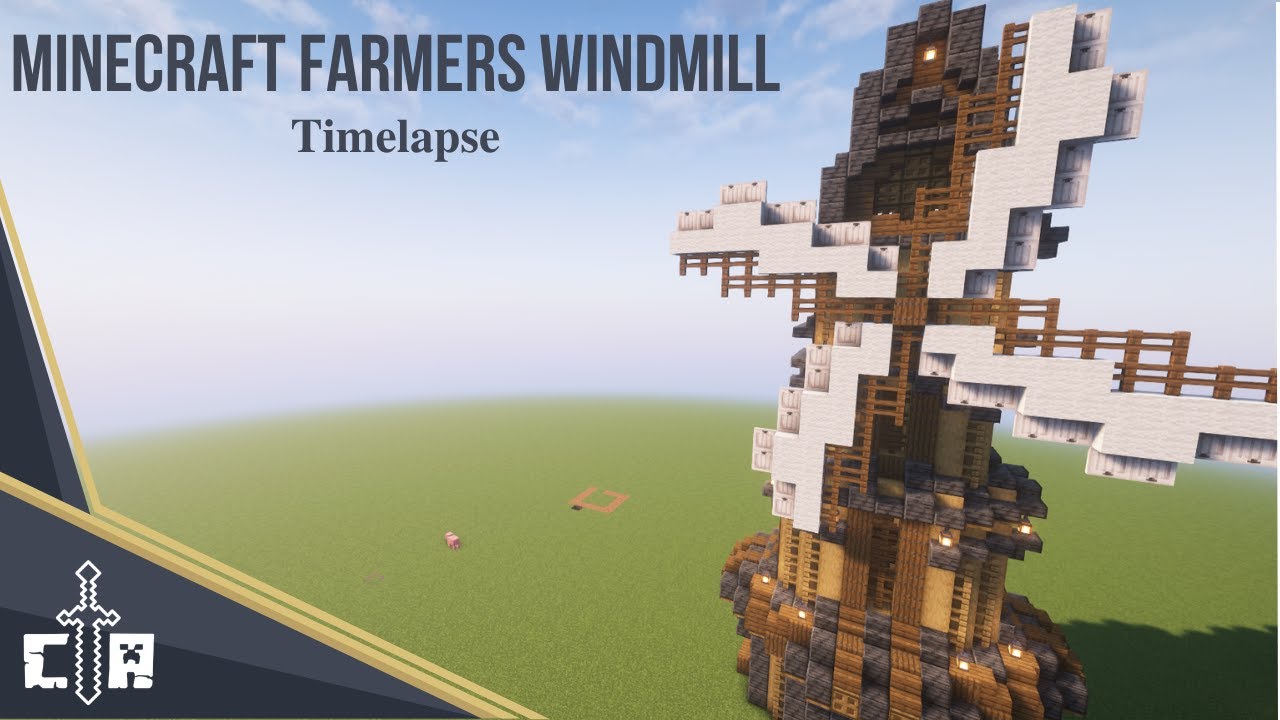 Farmers Windmill | Minecraft Timelapse - YouTube