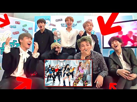 Si BTS réagit à BLACKPINK ? 😮🤣 PARODIE