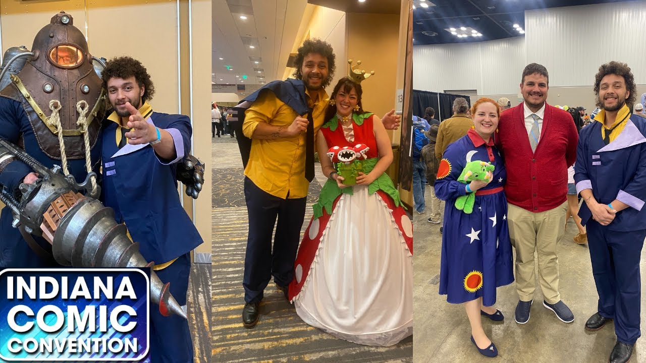 My First Comic Convention! Indiana Comic Convention - YouTube