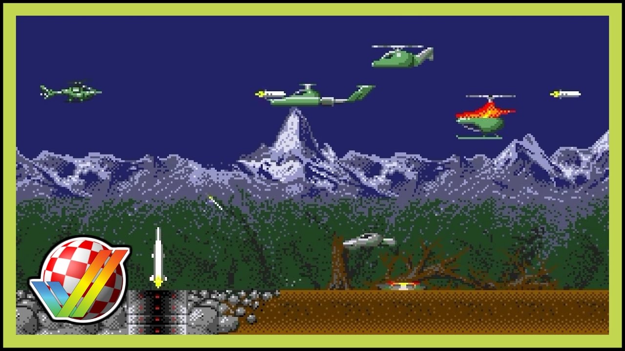 Amiga Longplay [054] Silkworm - YouTube