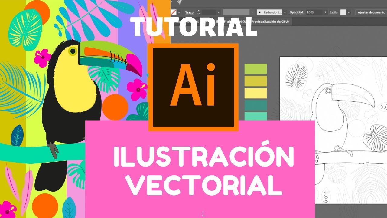 Aprende Ilustración vectorial desde cero | ILLUSTRATOR | - YouTube