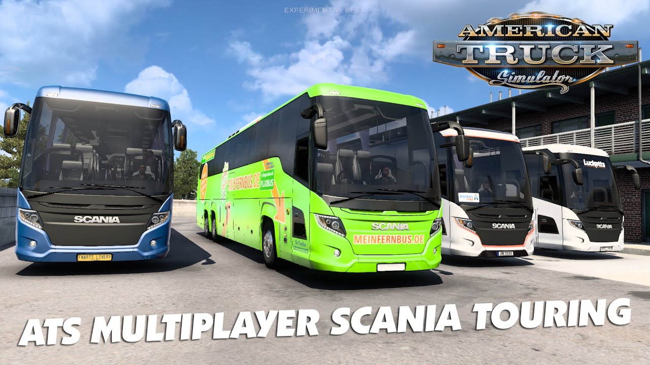 American Truck Simulator - Scania Touring Multiplayer - Multiplayer Mod ...