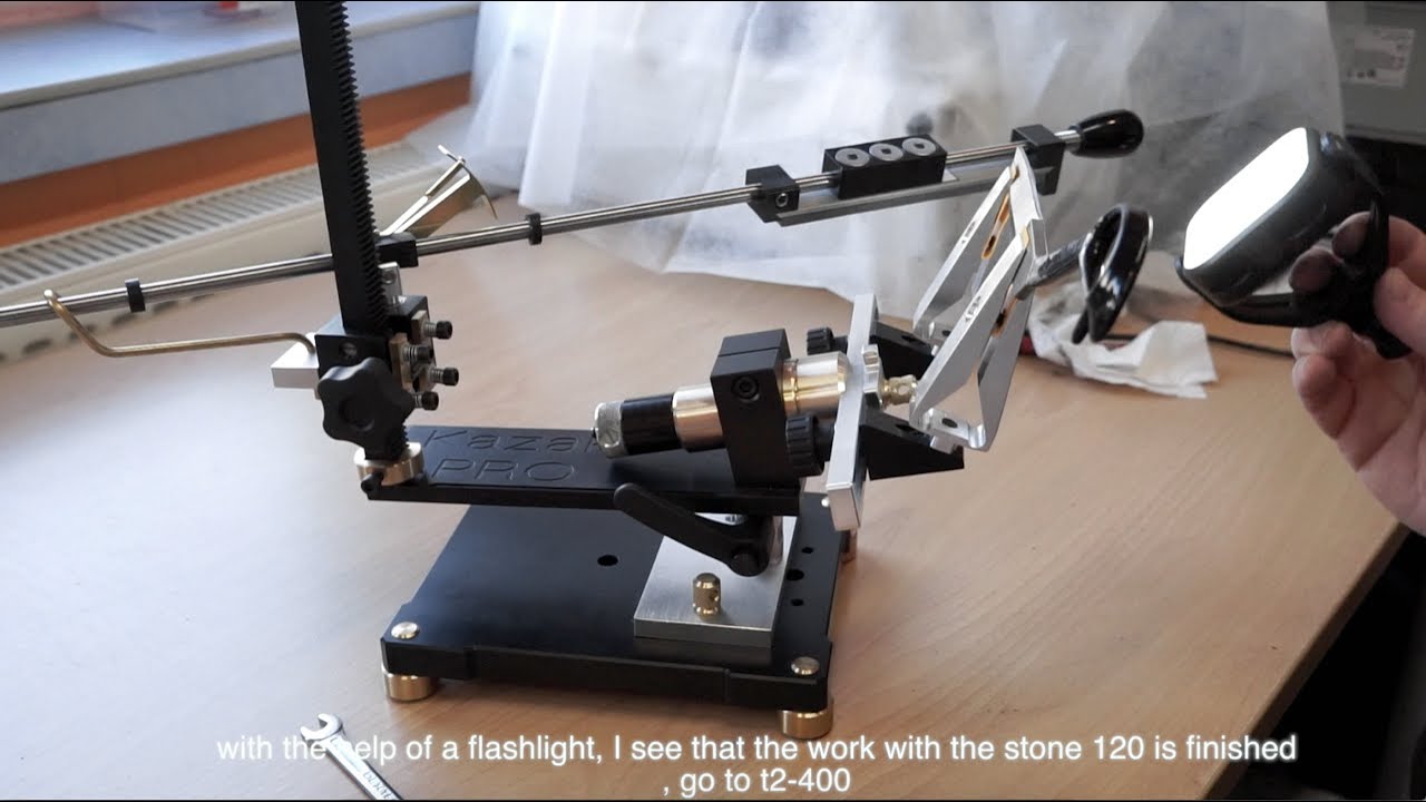 How to use "Tools for sharpening scissors" with KAZAK sharp. systems ...