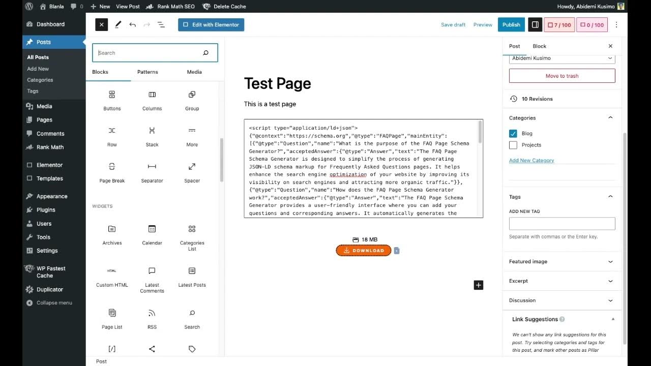 Guide to the Quick Download Button WordPress Plugin - YouTube