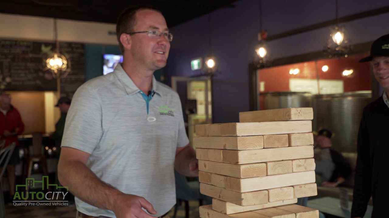 Auto City Jenga - YouTube