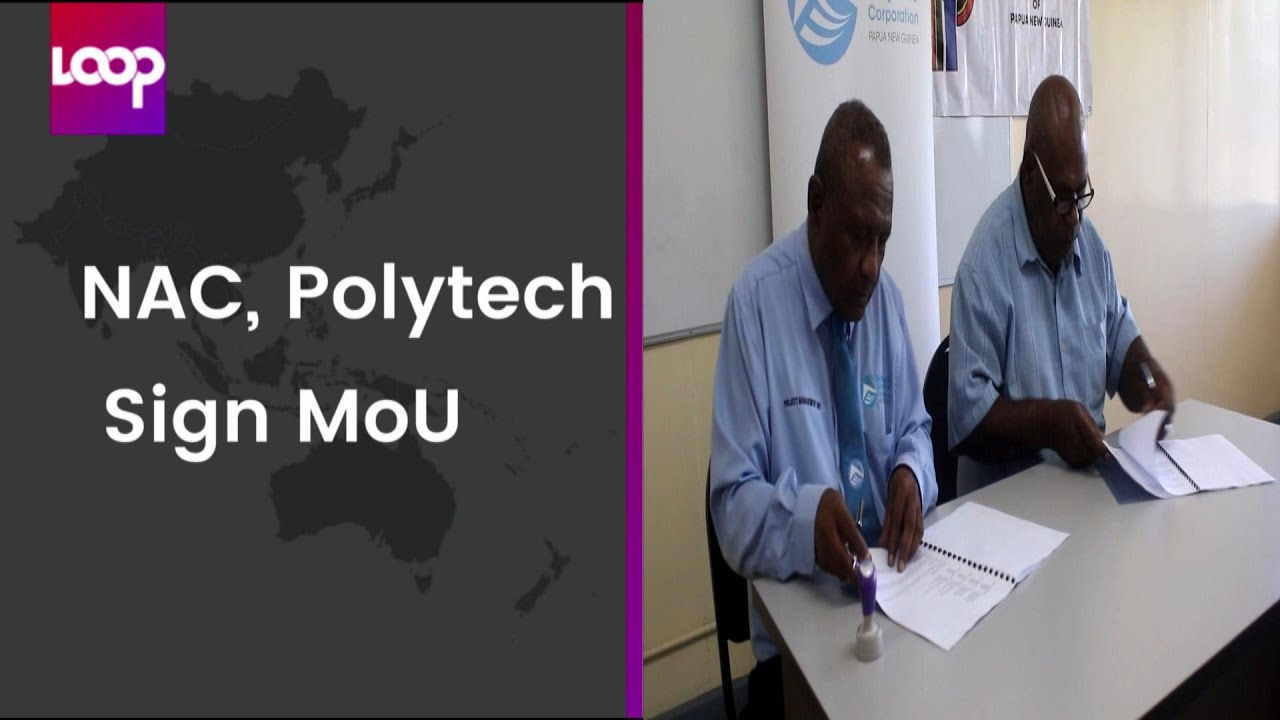 NAC, Polytech Sign MoU - YouTube