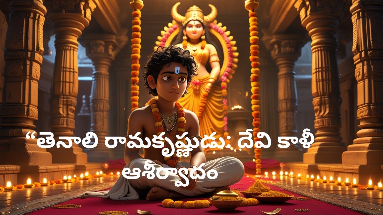 Tenali Ramakrishna: The Blessing of Goddess Kali | A Moral Story ...
